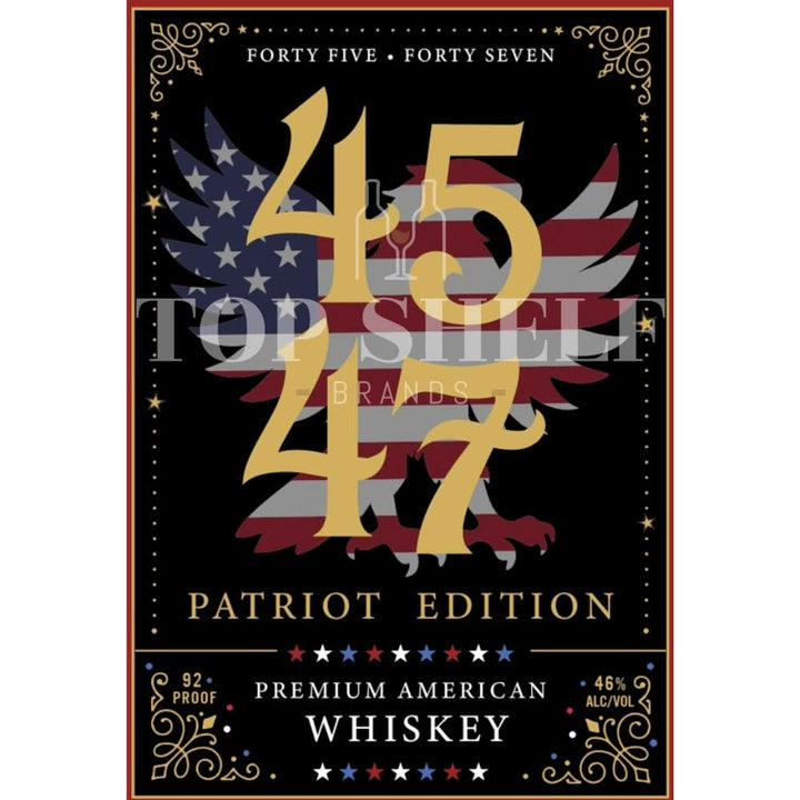 Buy 45 47 Patriot Edition American Whiskey Online – Barbank