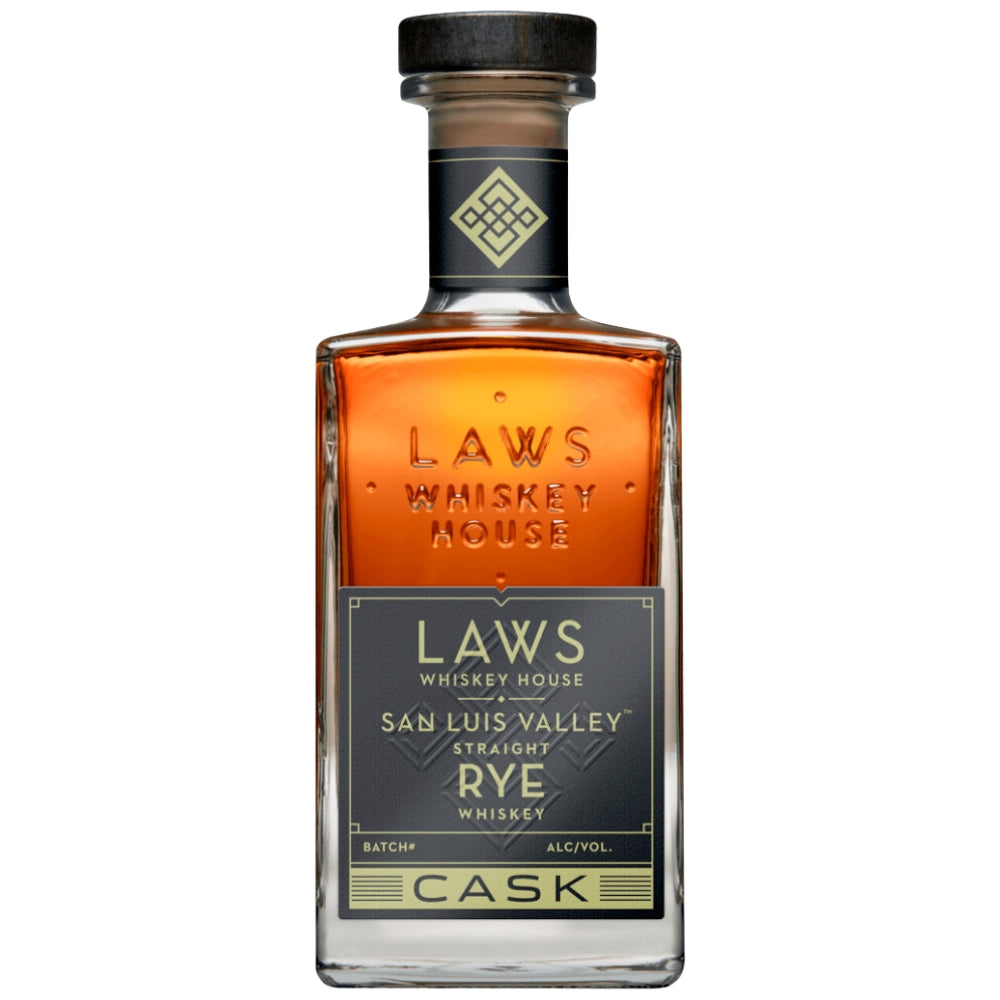 Laws San Luis Valley Cask Strength Straight Rye Whiskey – Barbank