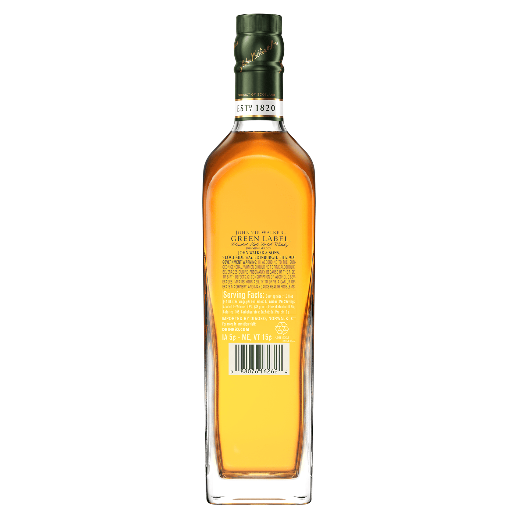 Johnnie Walker Green Label: Buy Now | Barbank