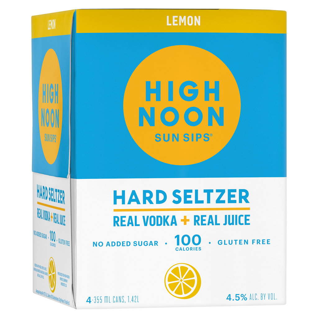 High Noon Lemon Hard Seltzer: Buy Now | Barbank
